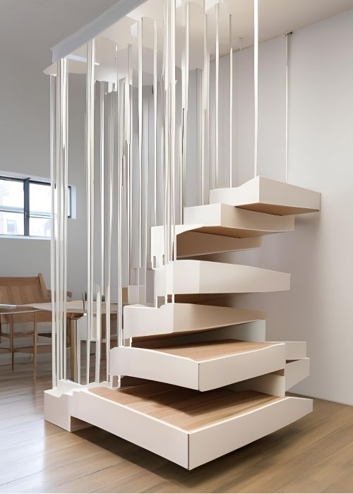 20 Small Space, Big Style – Staircase Ideas That Maximize Every Inch